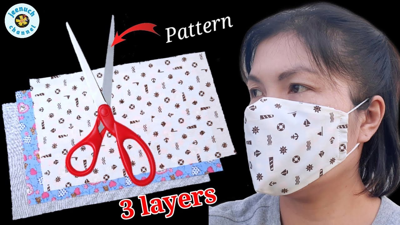 NEW🔥🔥Very Easy Face Mask | Very Breathable Face Mask | Very Simple Face ...