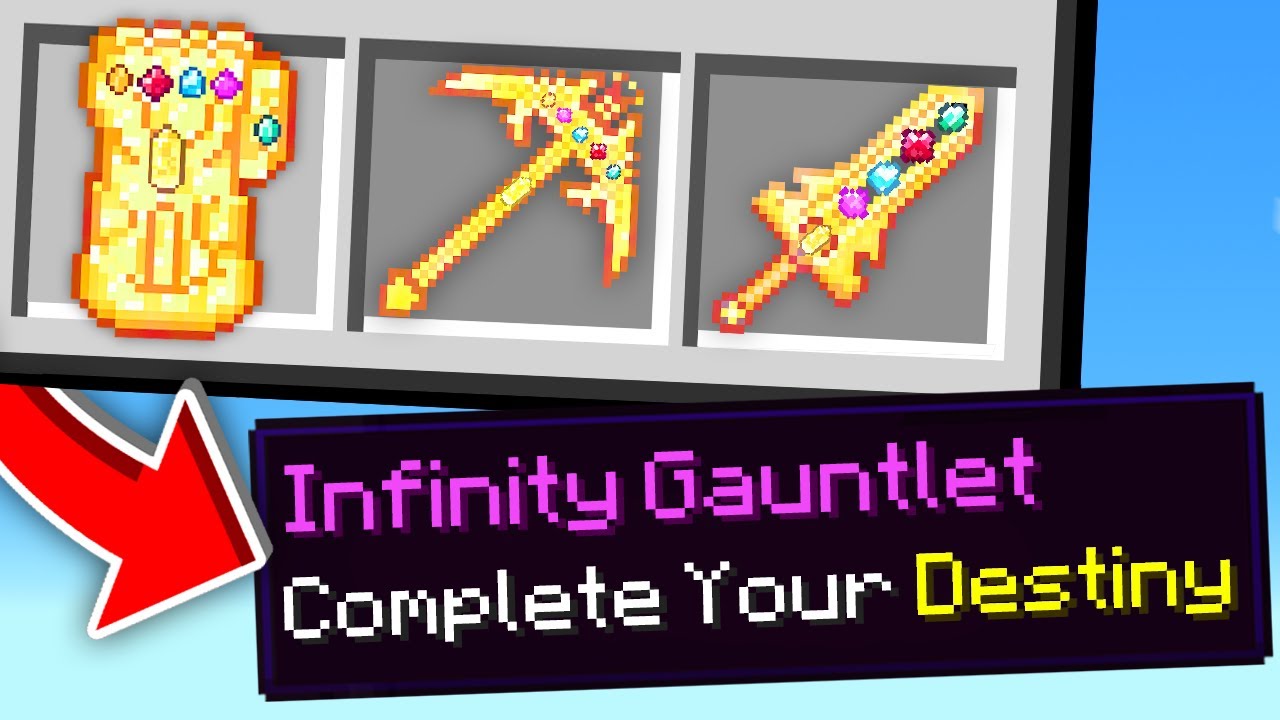 Minecraft, But With Infinity Items.. - YouTube