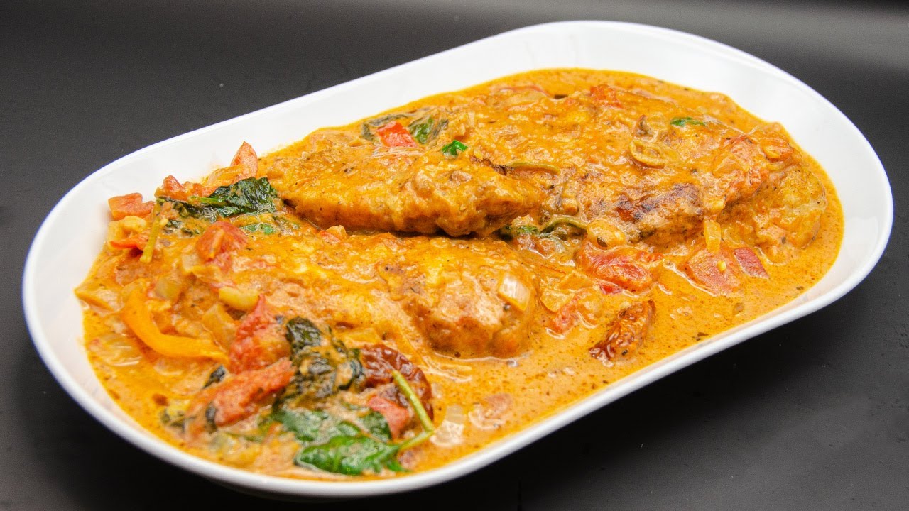 Tuscan Chicken. The Ultimate Chicken Dinner? - YouTube