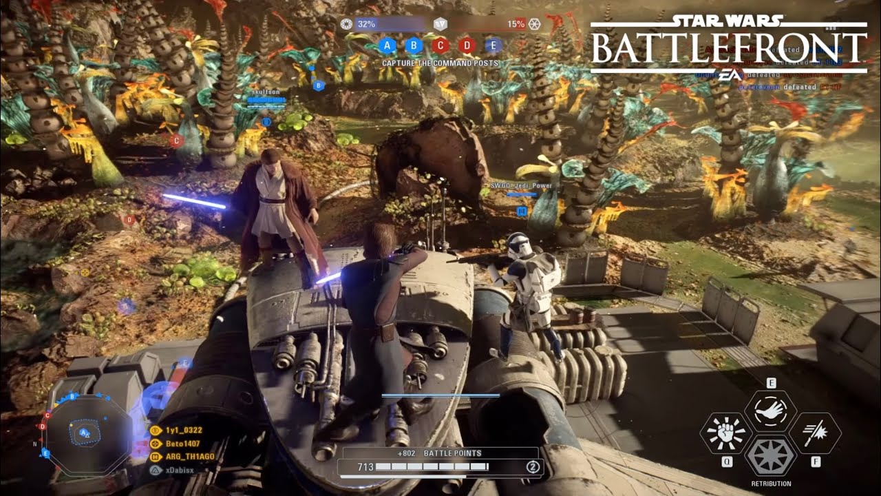 Star Wars Battlefront 2: Supremacy Gameplay | Felucia - YouTube