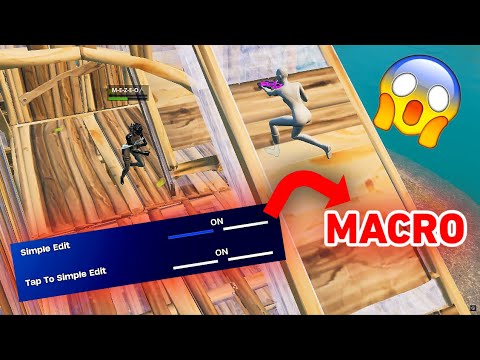 Fortnite Just Added MACRO SETTINGS IN-GAME| Best *SIMPLE EDIT* Setting ...