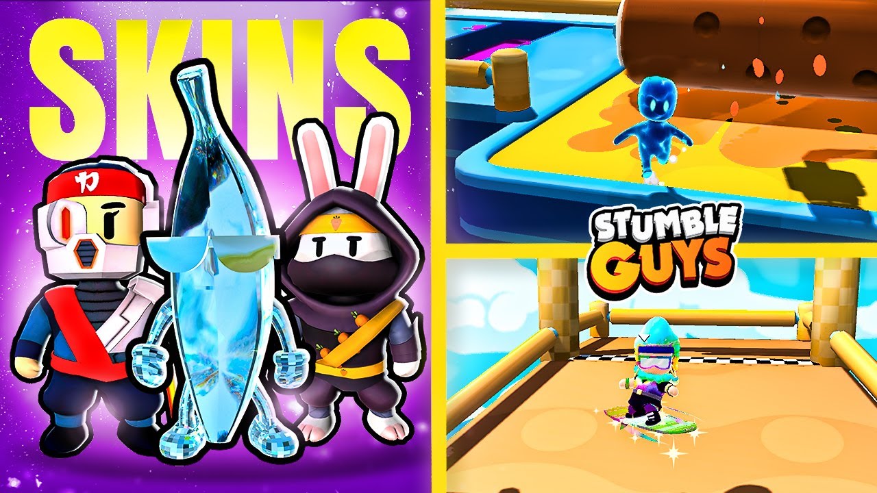 GAMEPLAY NUEVAS SKINS *BETA 0.47* de STUMBLE GUYS! 👀🔥 - YouTube