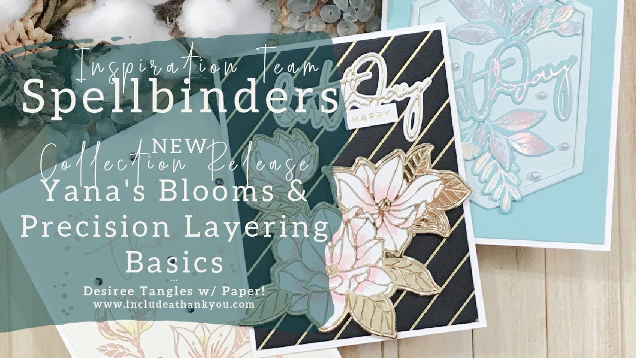 Spellbinders | NEW Collection - Release | Yana's Booms | Precision ...