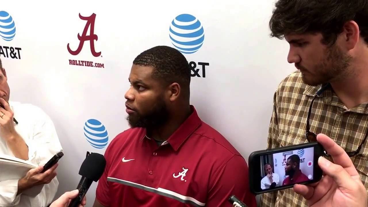 Alabama linebacker Ryan Anderson -- Mississippi State week - YouTube