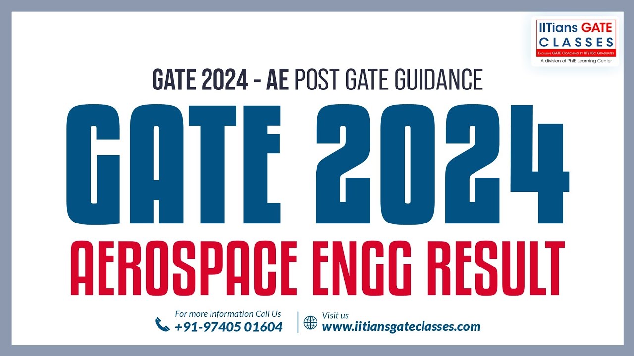 Post GATE 2024 Aerospace Engineering Result | GATE AE Toppers 2024 ...