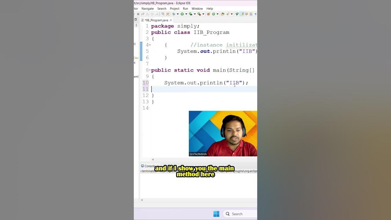 Iib In Java How To Call Them Automationtesting Selenium Seleniumautomation Softwaretesting 