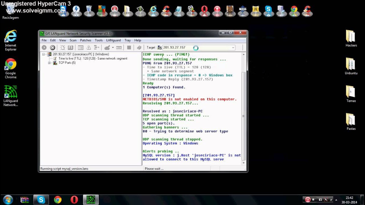 Apresentaçao LANguard Network Security Scanner ! - YouTube