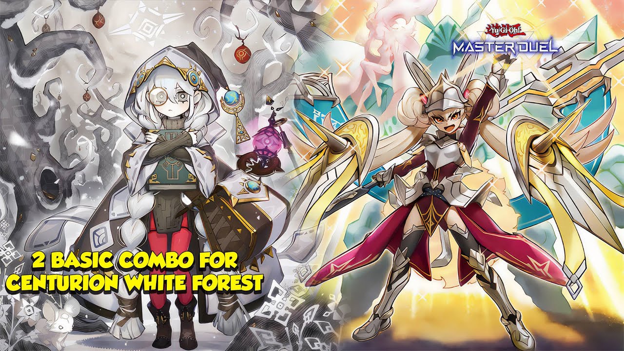 2 BASIC CENTURION WHITE FOREST COMBO IN YUGIOH MASTER DUEL - YouTube