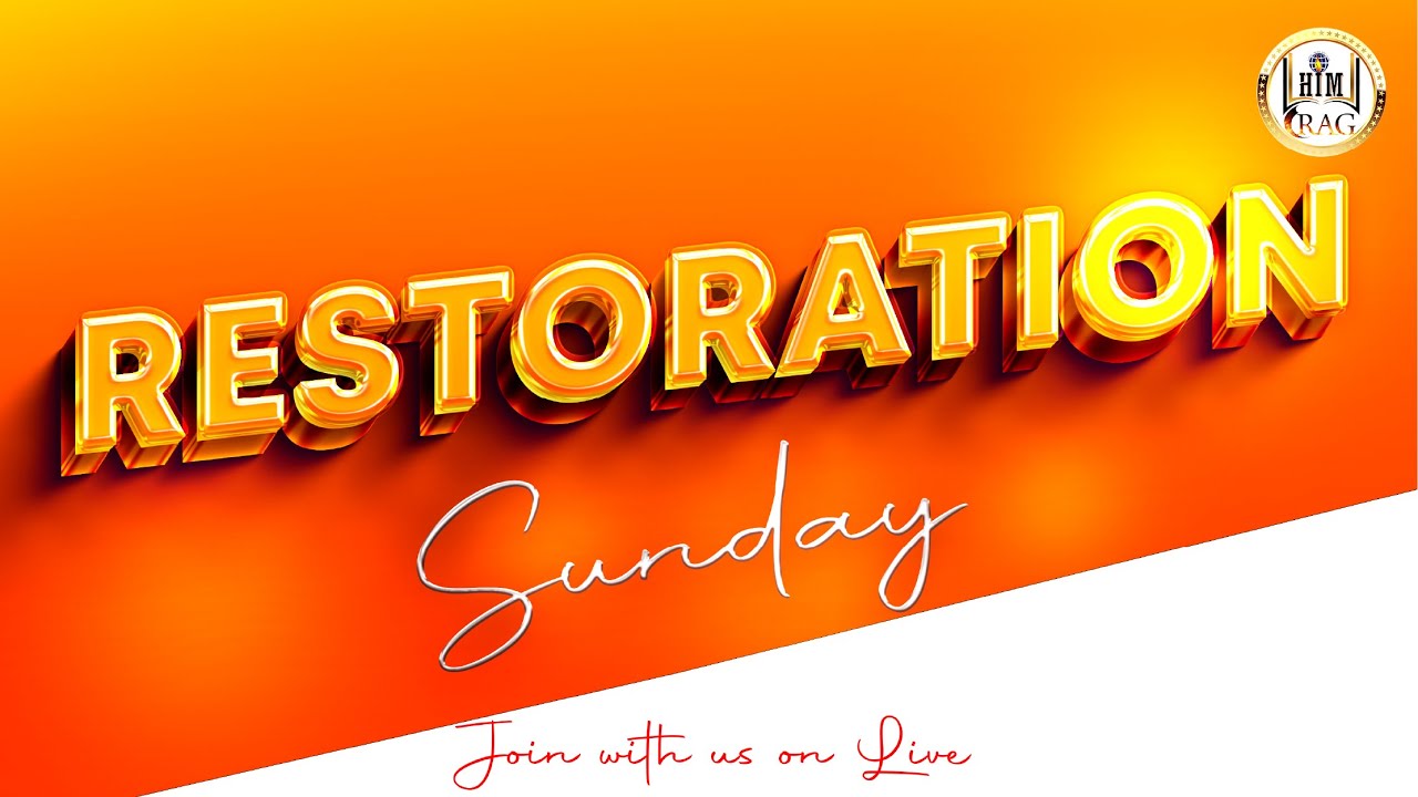 Restoration Sunday Service | നഷ്ടപ്പെട്ടത് തിരികെ ലഭിക്കുന്ന വർഷം | Ps ...