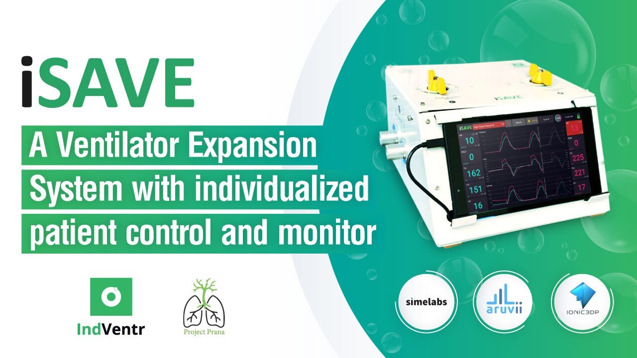 iSave - A novel ventilator expansion solution - YouTube