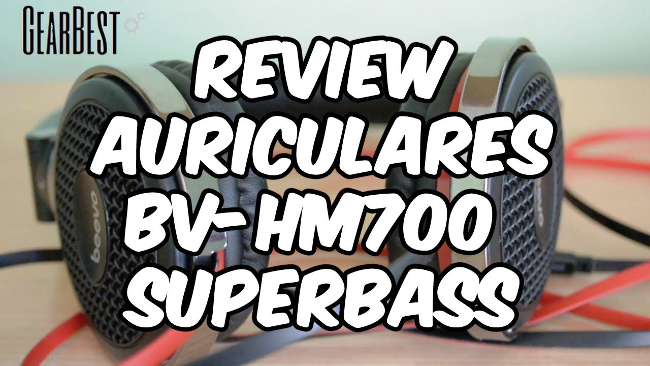 Auriculares Beevo-HM700 Stereo SUPER BASS +Micrófono (Review) - YouTube