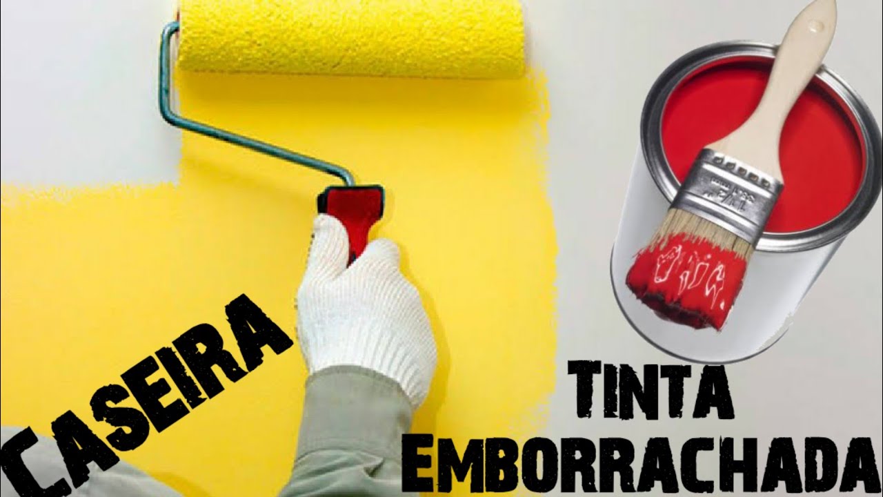 Tinta Emborrachada Caseira:Áreas Externas e Internas, Paredes,cimento e ...