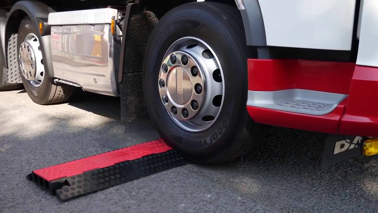 Drive Over Cable Cover - YouTube