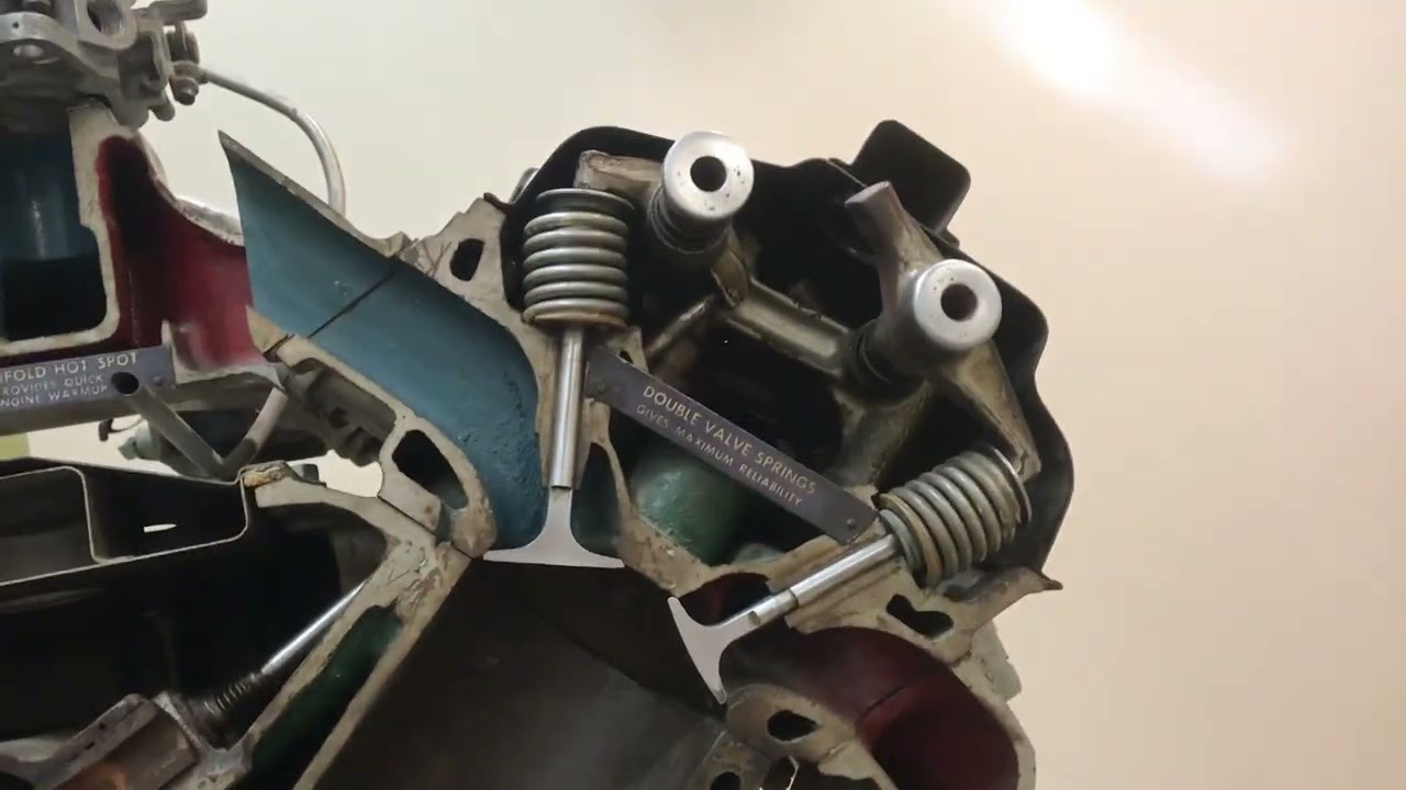 Chrysler FirePower Hemi Engine Cutaway - YouTube