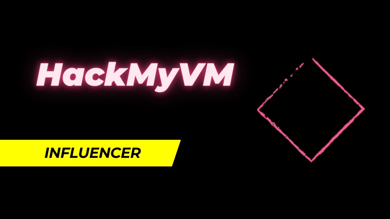 HackMyVm - Influencer - YouTube