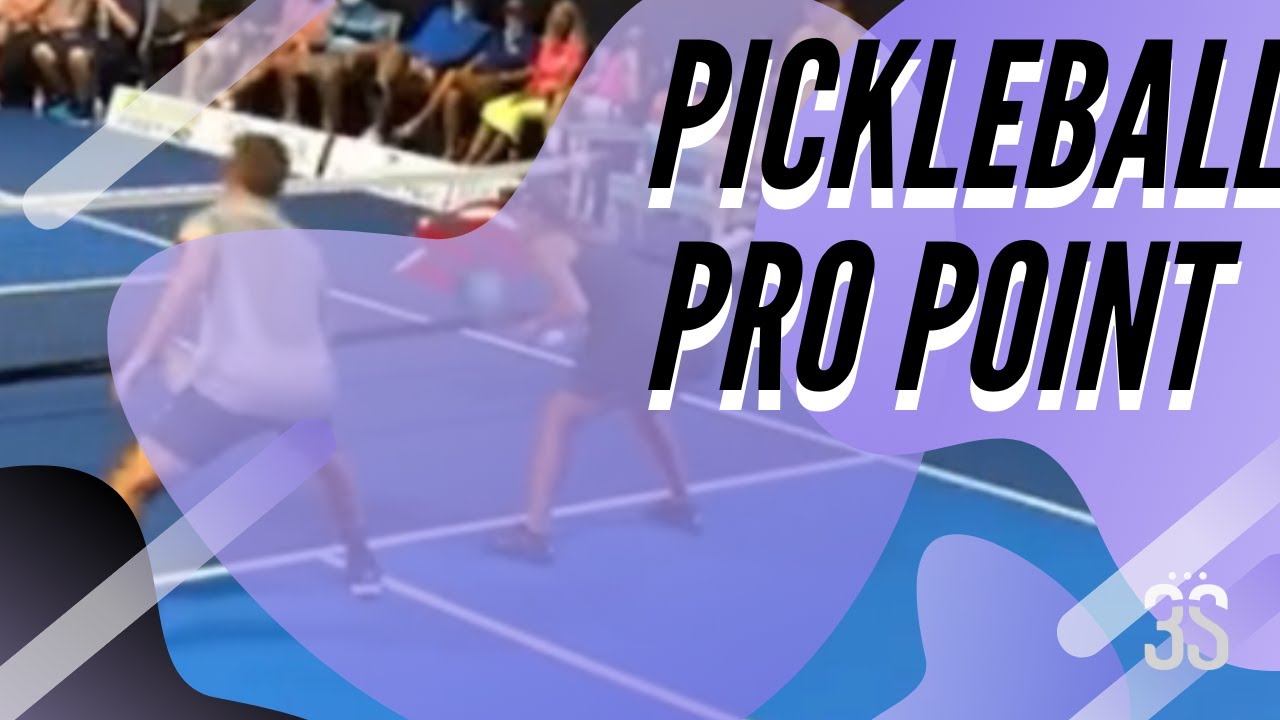 Pro Pickleball Point: Breakdown - YouTube
