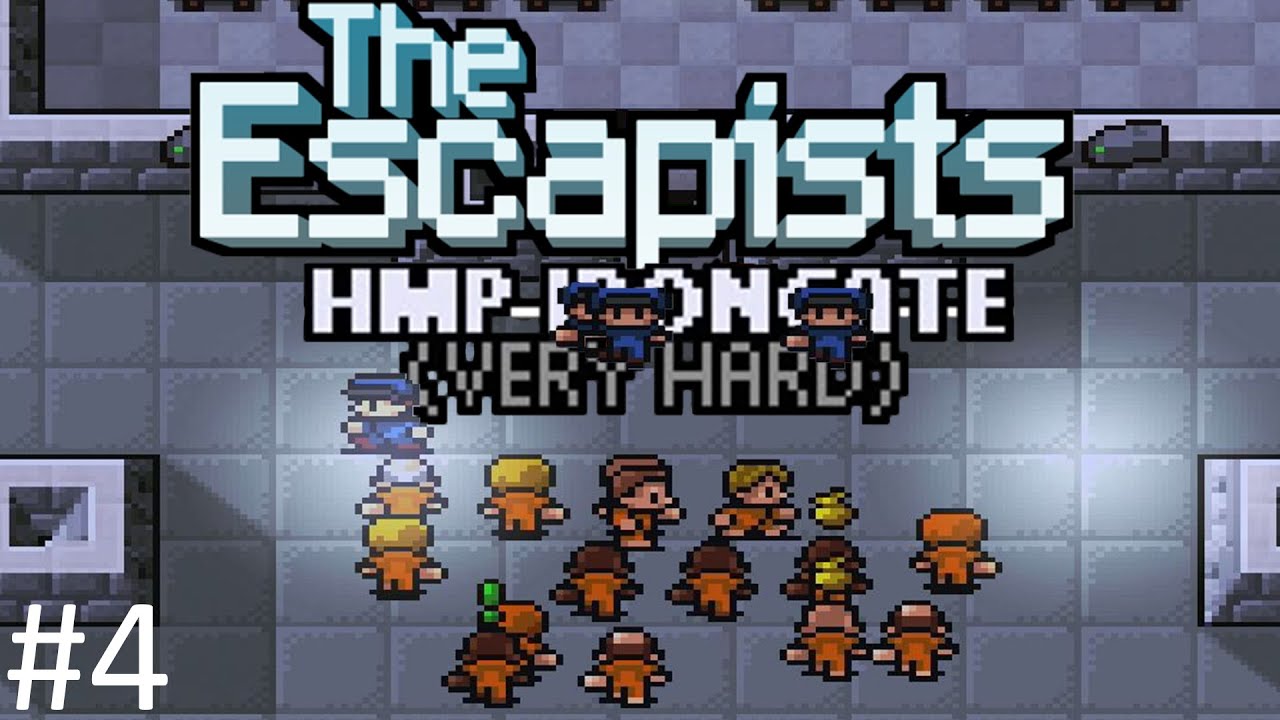 The Escapists HMP Irongate (Very Hard Prison) Full Gameplay Walkthrough ...