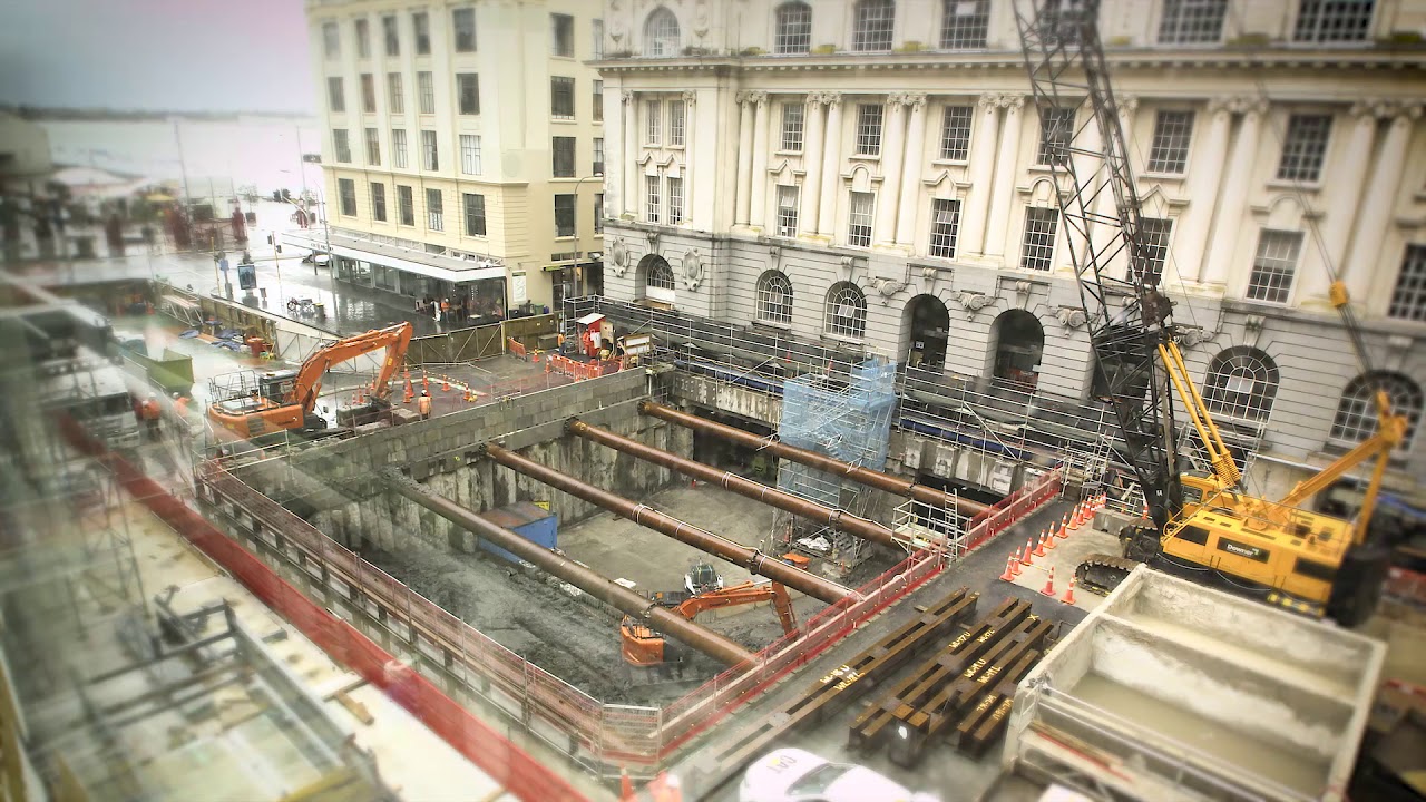 City Rail Link Time- Lapse Videos - YouTube