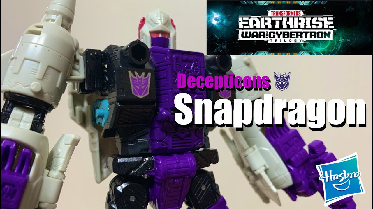 [트랜스포머] WFC 어스라이즈 스냅드래곤 - transformers WFC ER Snapdragon - YouTube
