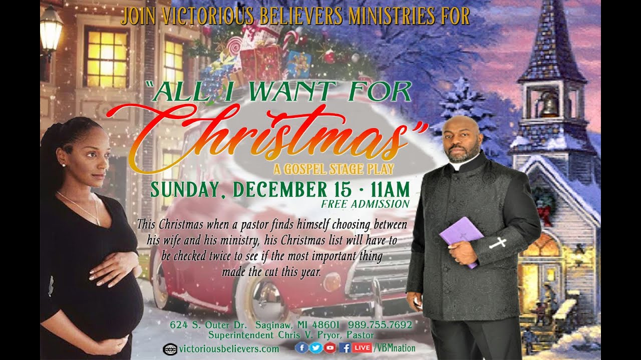 "All I Want For Christmas", Annual Christmas Gospel Stage Play. - YouTube
