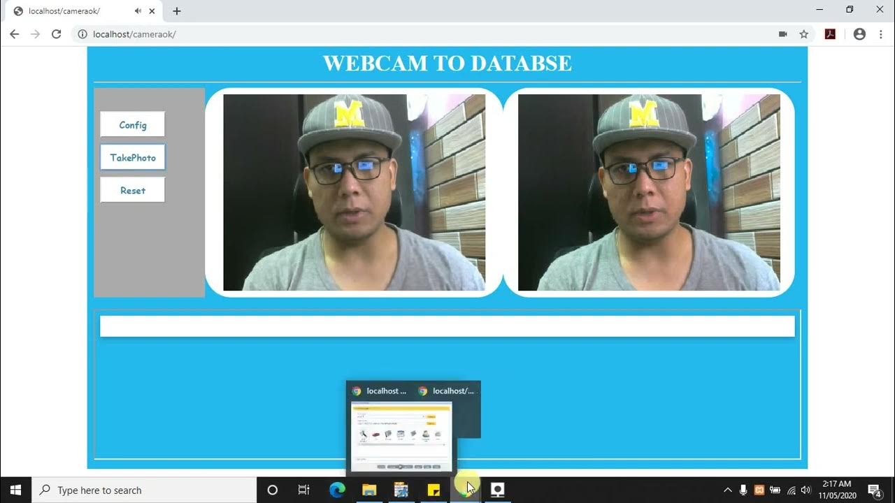 WEBCAM TO PHP MYSQLI WORKING 100% - YouTube
