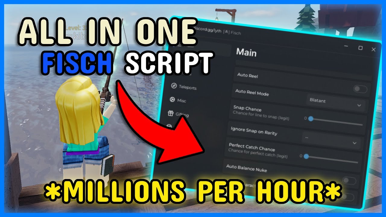OP AUTO FISH, APPRAISE, SELL, CRAB CAGE, AND MORE ROBLOX FISCH SCRIPT ...