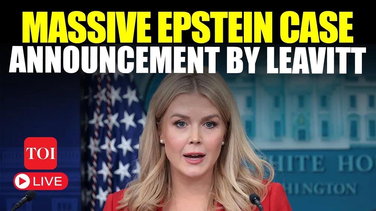 Karoline Leavitt LIVE: ‘President Has Ordered…’: Trump Secy’s BIG ...