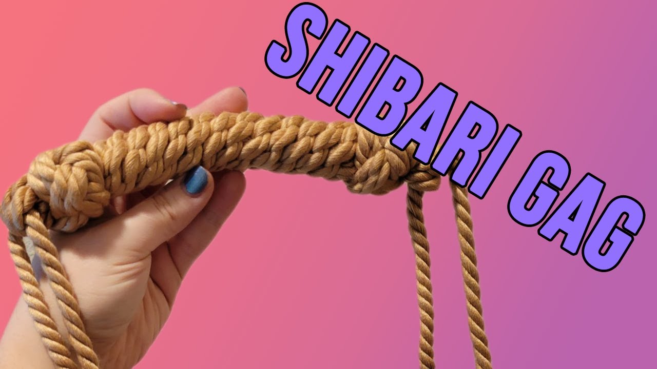 BDSM Review: Liebe Seele Shibari Bondage Rope Bite Gag - Pre Tied ...