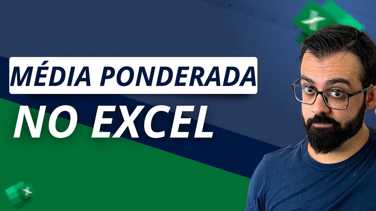 Como Calcular a MÉDIA PONDERADA no Excel - YouTube