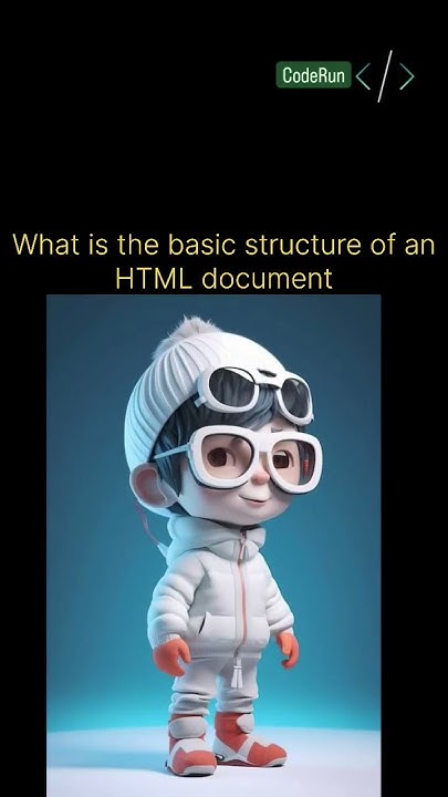 Html Tutorial 4 Basic Structure Of Html Document Html Coding Javascript Html5 Htmlcss