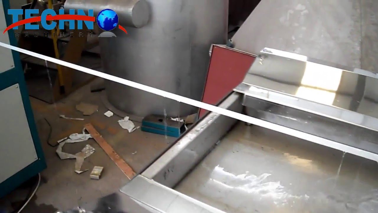 PVC/PP File Slide Binding Strip Extrusion Line - YouTube