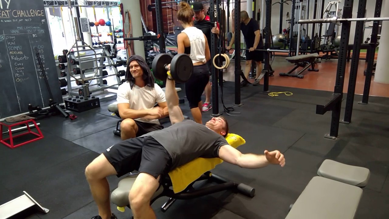 Core Chest Press - YouTube