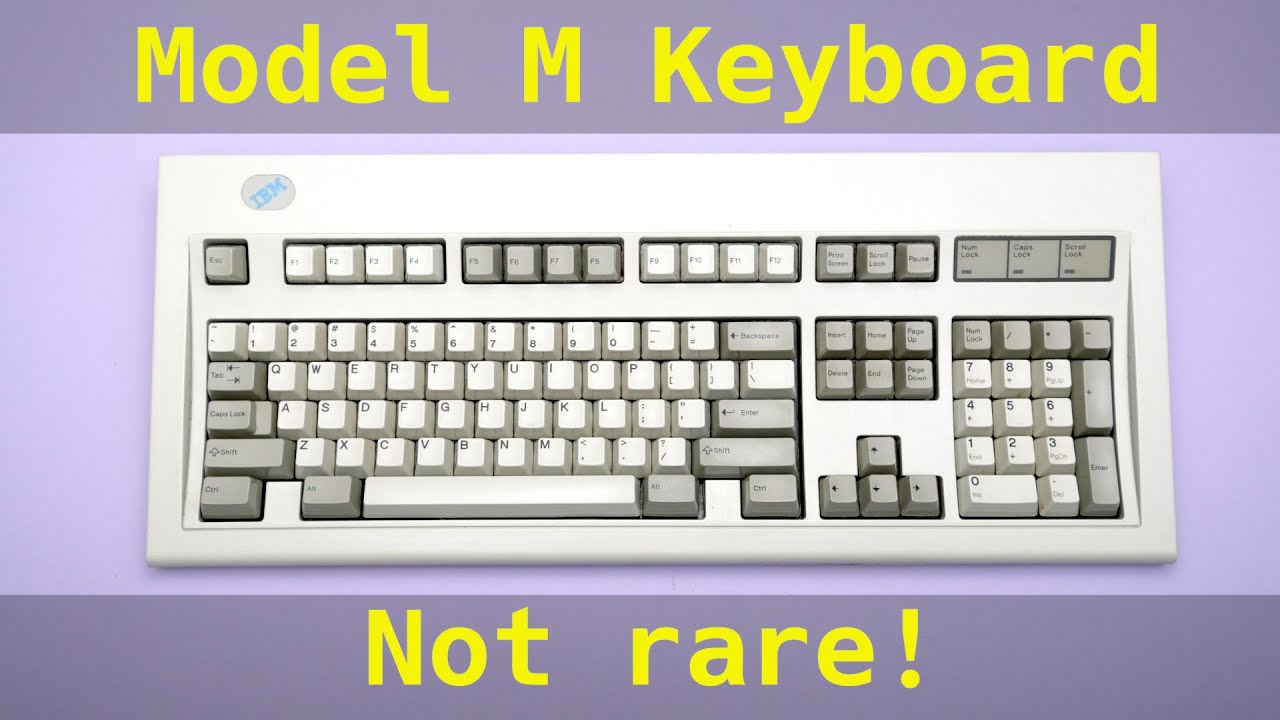 PSA: IBM Model M Pricing - YouTube