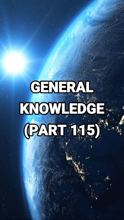General Knowledge Part 115 - How much do you really know? #quiz # ...