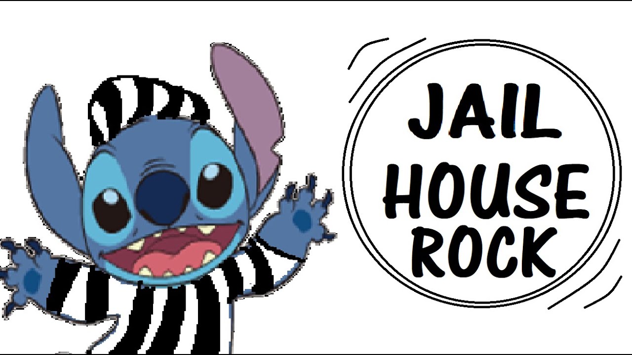 Stitch sings Jail House ROCK!!! - YouTube