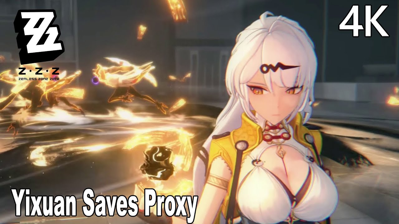 Yixuan Saves Proxy Zenless Zone Zero Scene 4K - YouTube