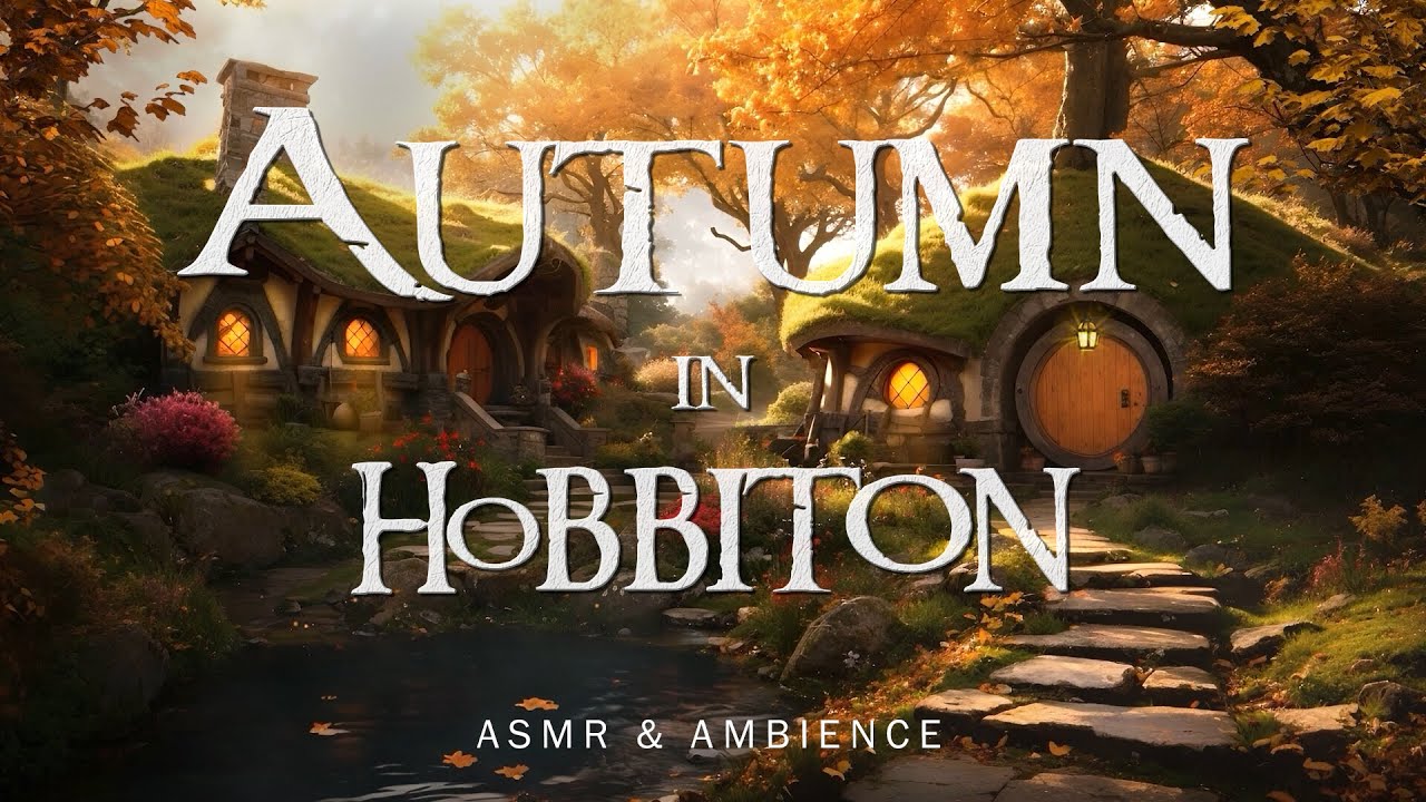 Autumn in Hobbiton 🍁 Ambient Sound ASMR 🍁 The Lord of the Rings - YouTube