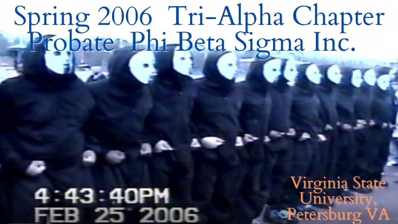 Tri-Alpha Probate (Spring 2006) - Phi Beta Sigma Fraternity Inc. - YouTube