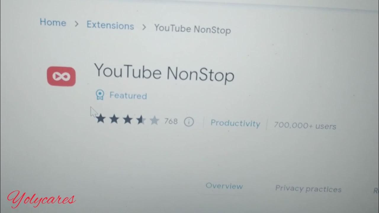How to pin Youtube Nonstop - YouTube