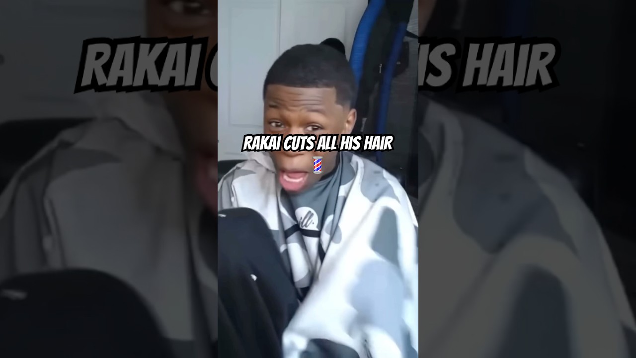 Rakai Cuts All His Hair💈 #rakai #haircut - YouTube