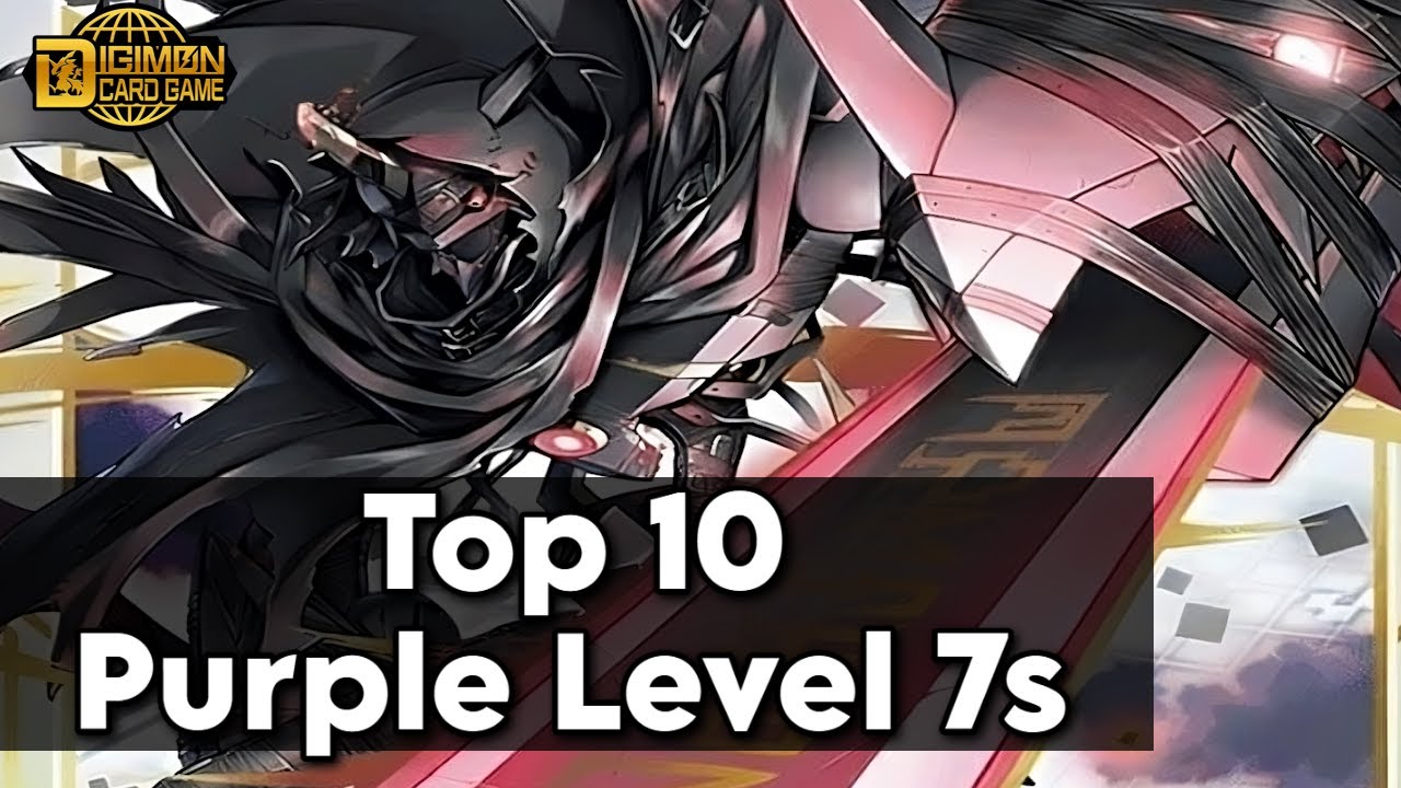 Top 10 BEST Purple Level 7s In The Digimon TCG - YouTube