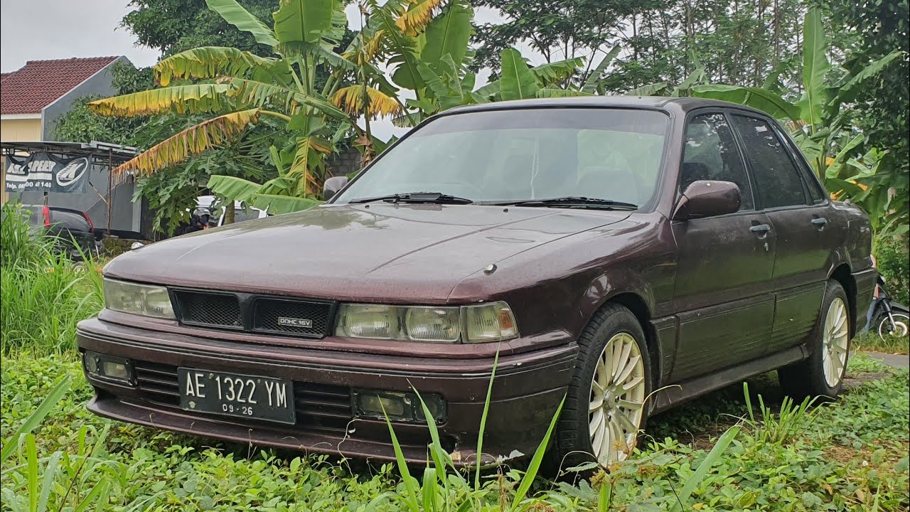 Evakuasi Mitsubishi Eterna GTi 1990 juara - YouTube