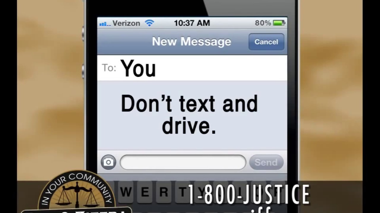 DMV Ad - Texting and Driving - Rue & Ziffra - YouTube