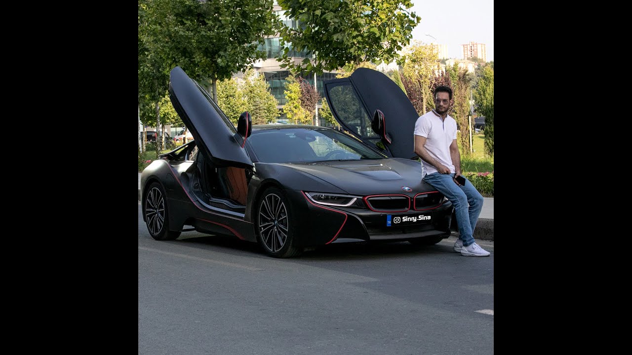 Getting my favourite Car BMW I8 and Wrapping it in Matt Black - YouTube