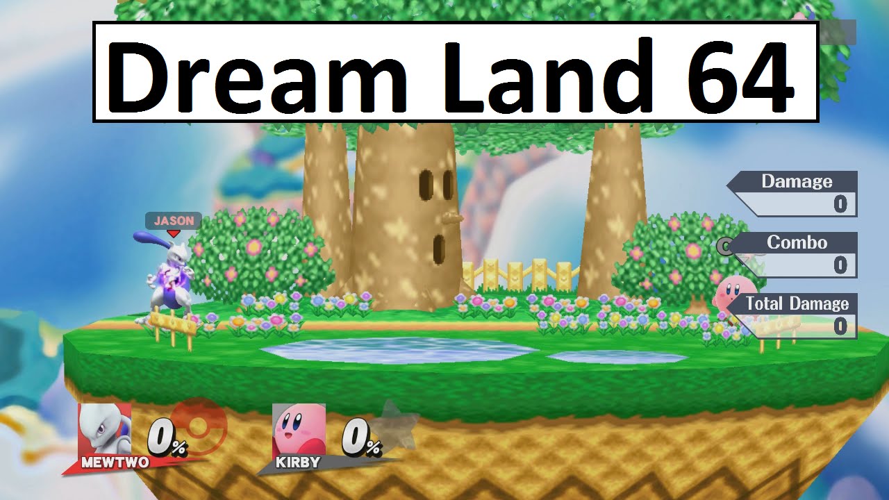 Super Smash Bros Wii U - Dream Land 64 - Stage Tour - YouTube