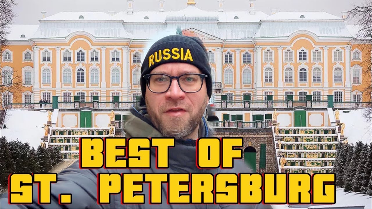PETERHOF PALACE LIVE, Upper & Lower PARK 🇷🇺 - YouTube