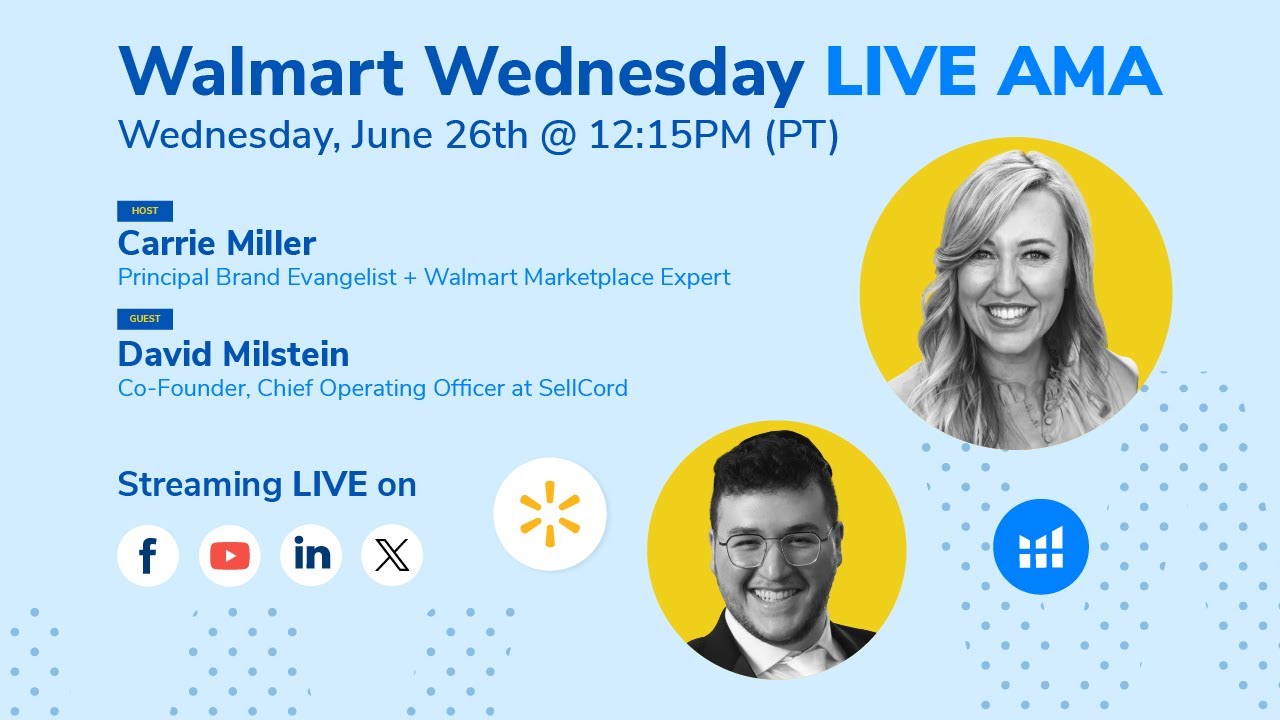 Walmart Wednesday Live AMA with Carrie Miller + Special Guest David ...