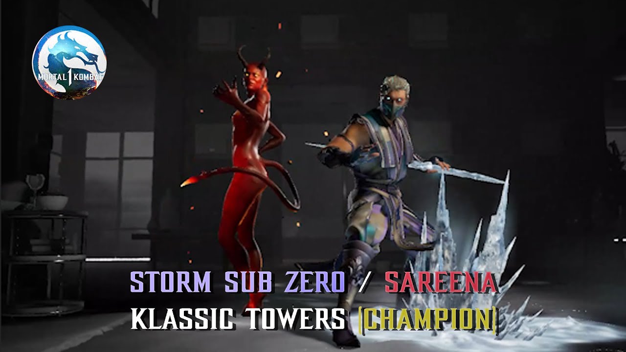 Mortal Kombat 1 -*STORM* Sub Zero / Sareena VS Klassic Towers (Champion ...