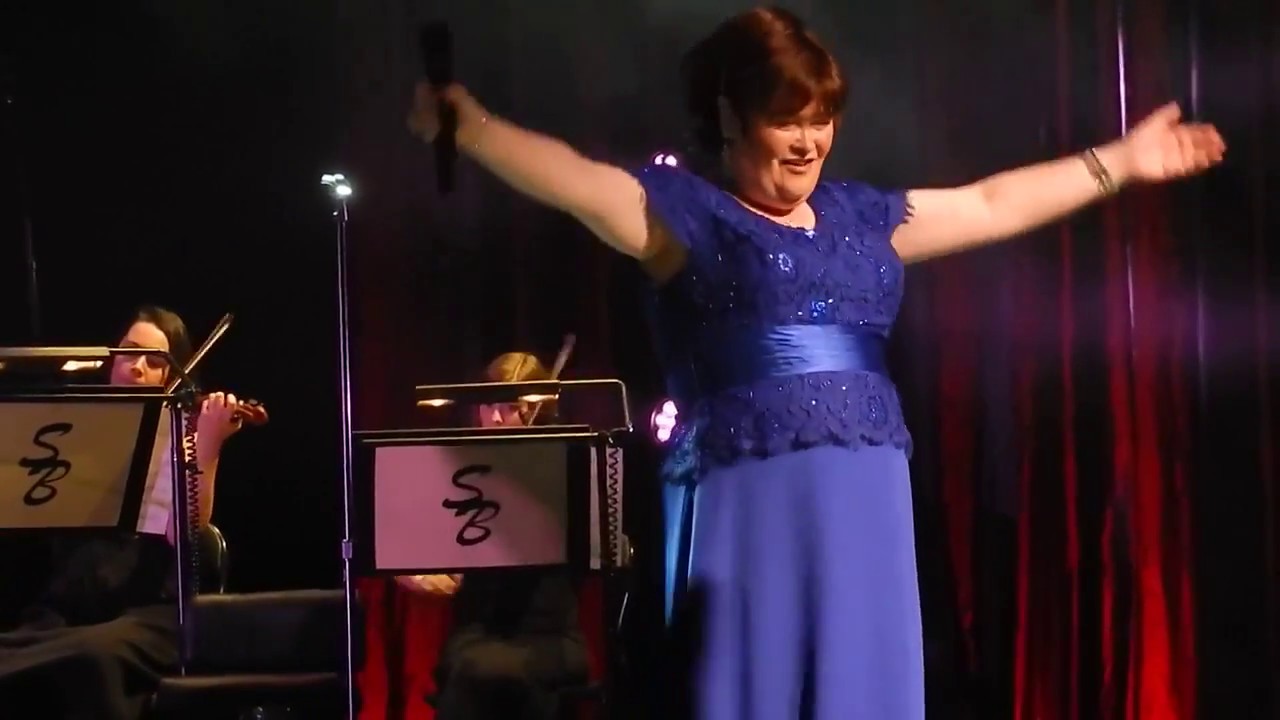 Susan Boyle USA Tour singing OH HAPPY DAY - YouTube