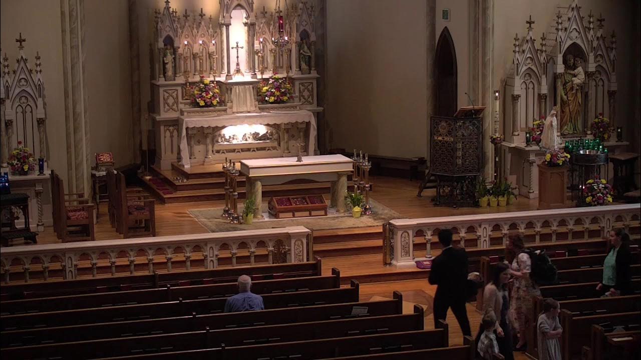 Sunday 9 AM Mass, St. Patrick Church, Columbus, Ohio May 5, 2024 - YouTube